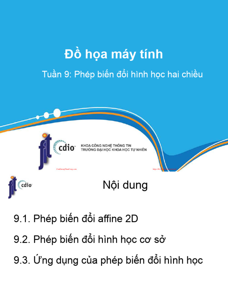Do-Hoa-May-Tinh - Ly-Quoc-Ngoc - Cdio - Ppt-Dhmt-Tuan-9-Lqn-Phep-Bien-Doi-Hinh-Hoc-Hai-Chieu ...