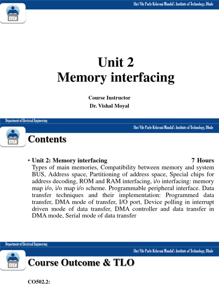Unit 2 | PDF | Random Access Memory | Read Only Memory