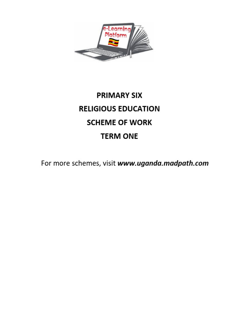 Primary Six RE Scheme of Work Term 1 | PDF | Book Of Exodus | Bible