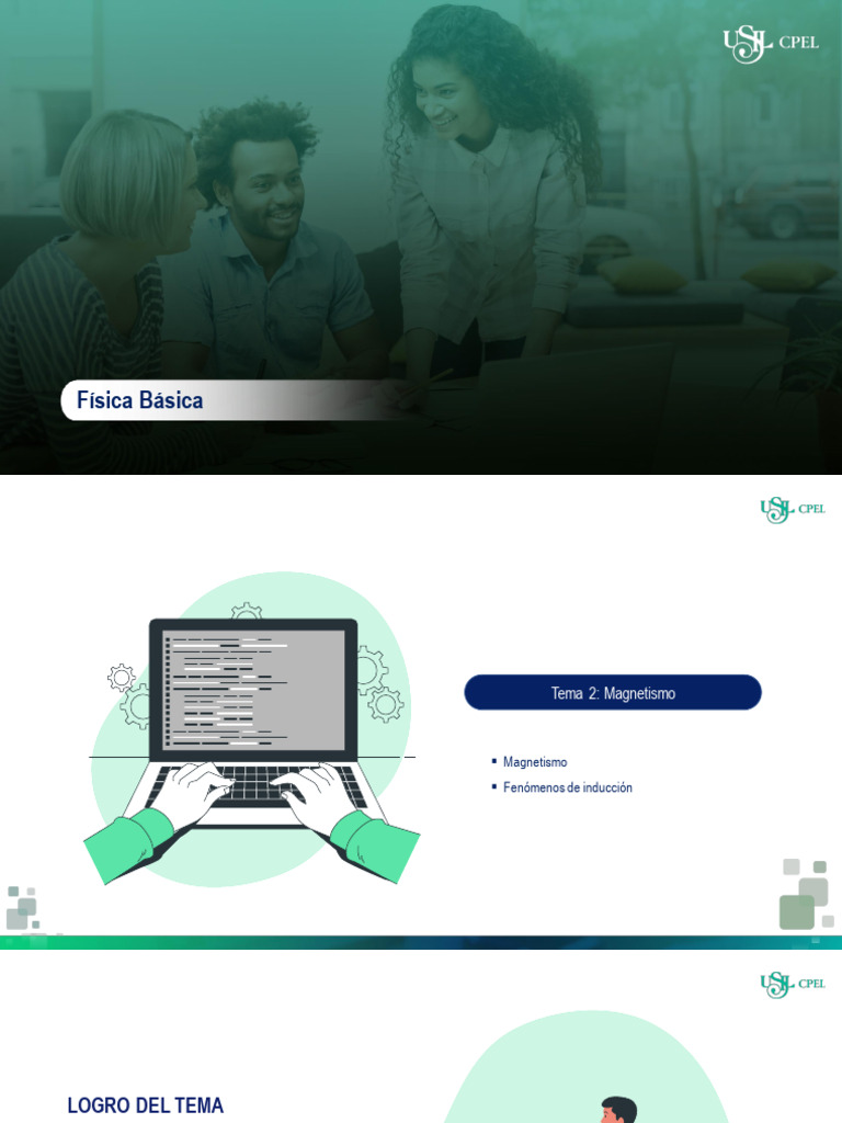 FB S6 Tema 2 | PDF | Campo magnético | Imán