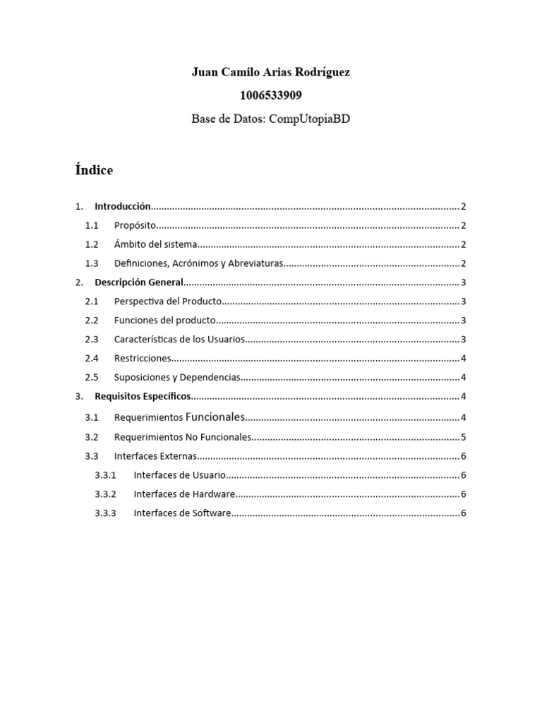 Semantica Corregida Proyecto Final | PDF | Bases de datos | Usuario (informática)
