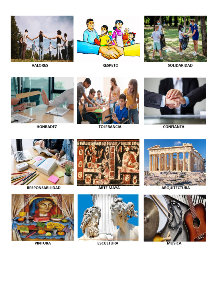 Valores Respeto Solidaridad Pdf
