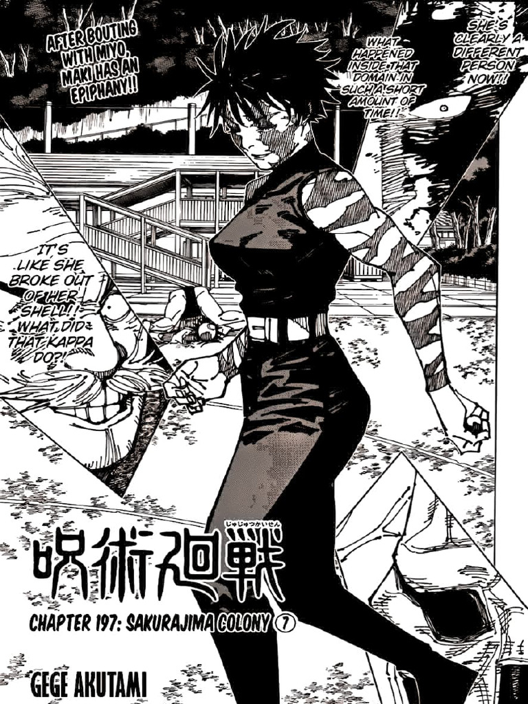 Jujutsu Kaisen-Ch 197 | PDF