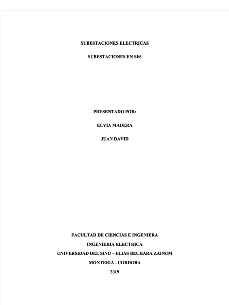 PDF Subestaciones sf6 - Compress | PDF