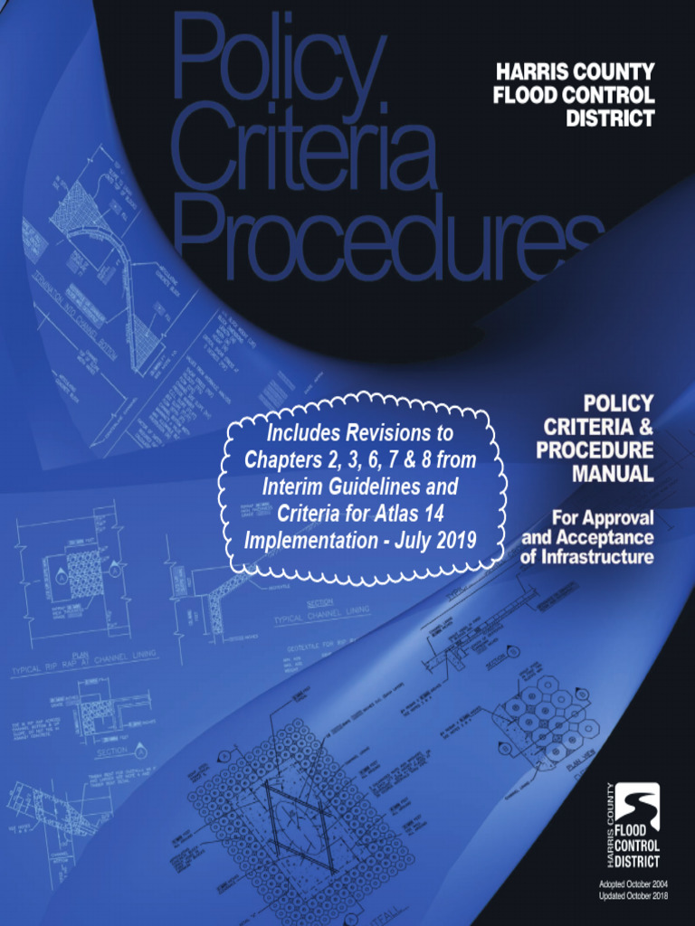 HCFCD Interim PCPM 2019 | Download Free PDF | Earth Sciences | Environment