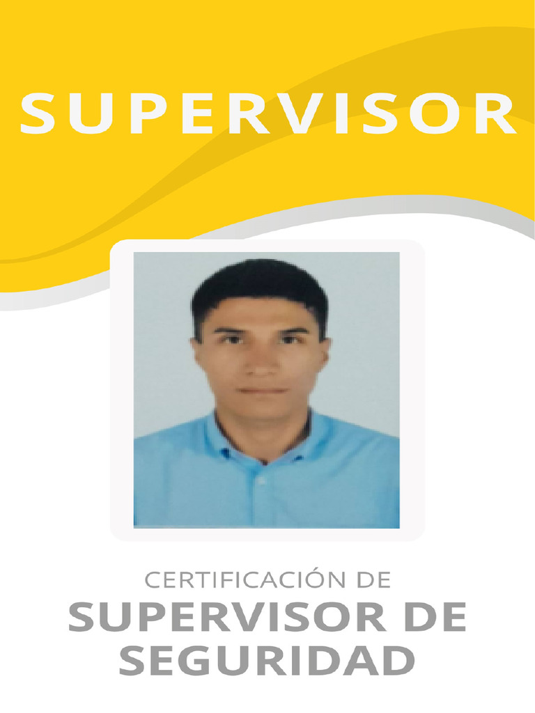 Acreditacion Supervisor SST - Alicorp | PDF