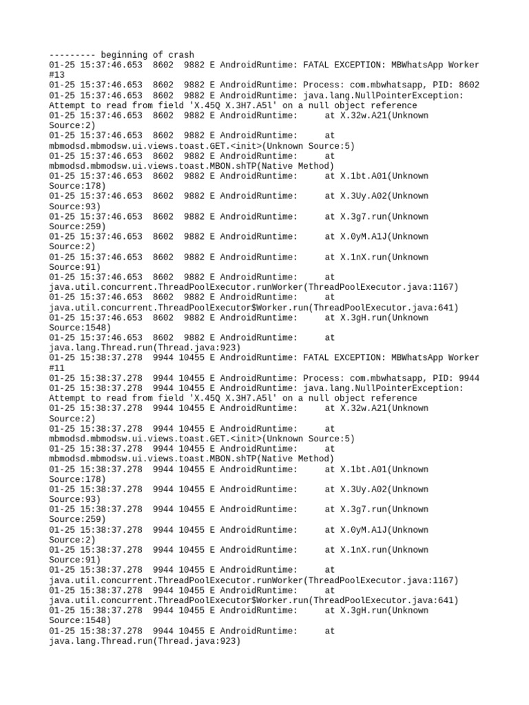 Logcat | PDF | Microsoft Windows | Software