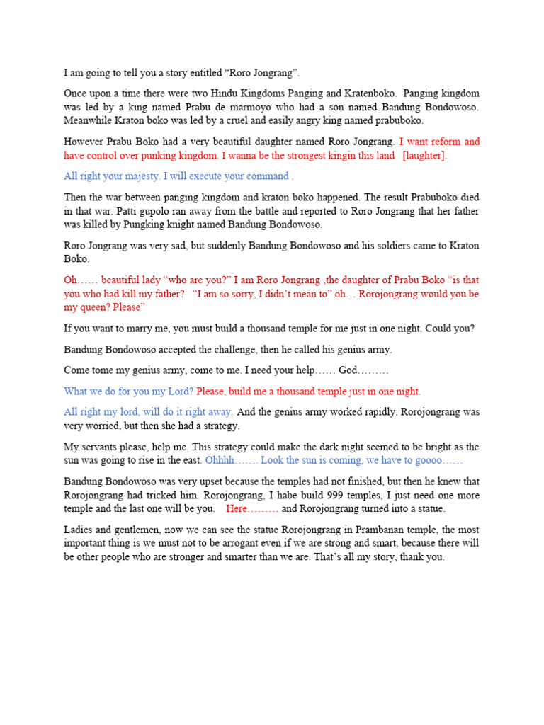 Text Story Telling Ma | PDF