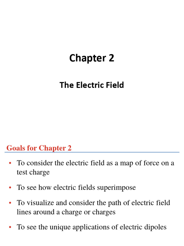 Electric Field and Dipole Dynamics | PDF | Electric Field | Force