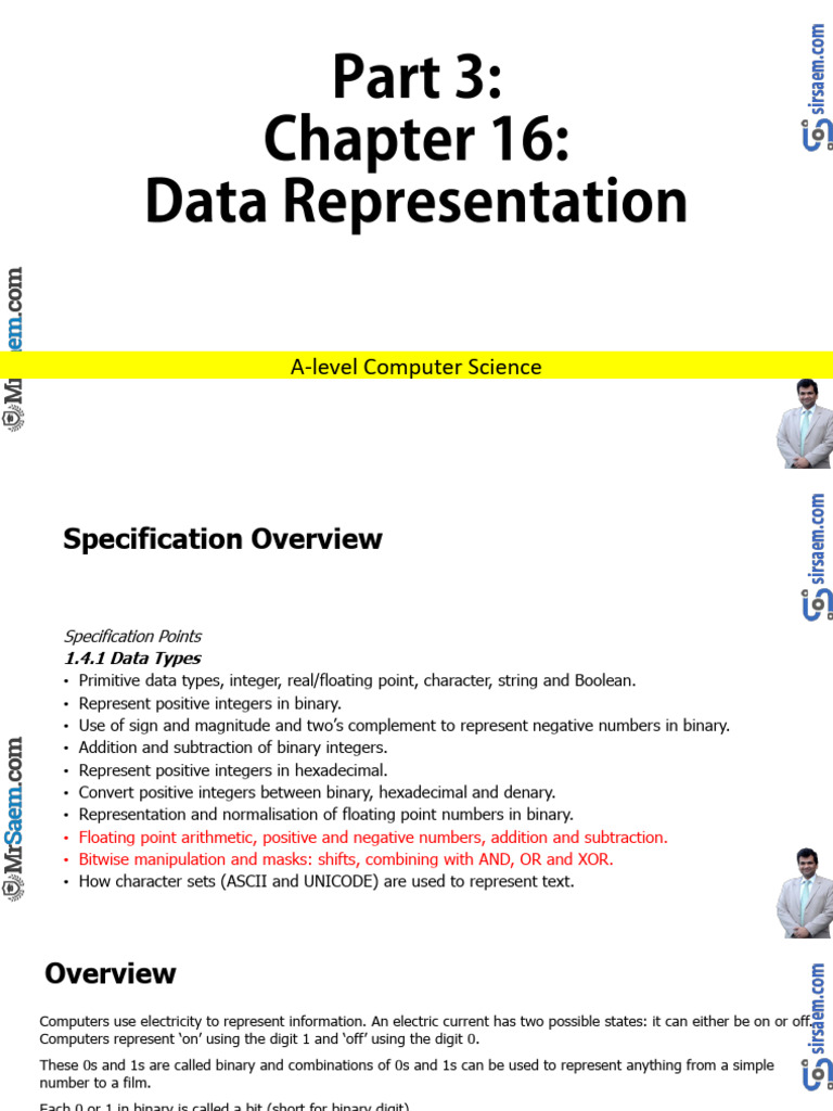 Floating Point Representation Latest by MR Saem | PDF | Data Type ...