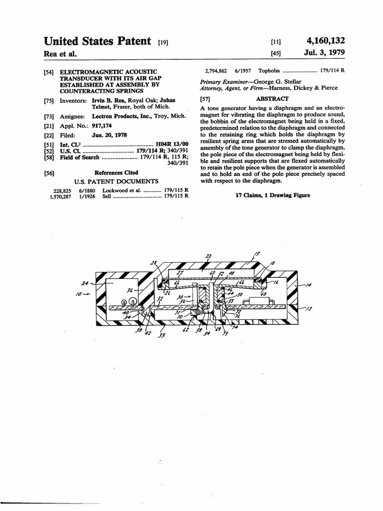 US4160132 | PDF | Mechanical Engineering | Physical Sciences