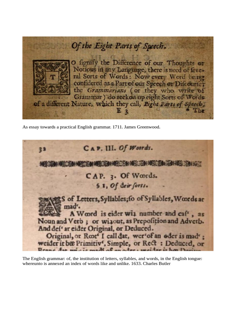 Overview Of English Grammar Concepts Pdf Word Noun