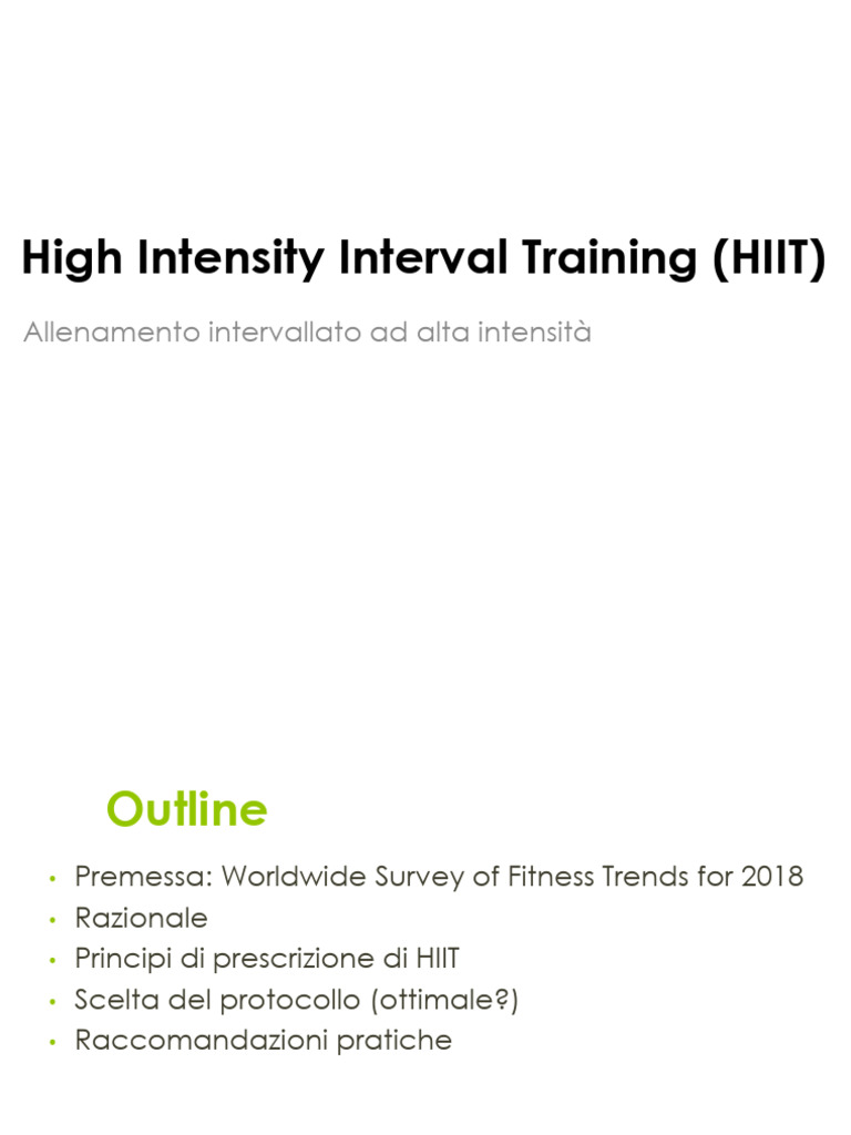 HIIT | PDF