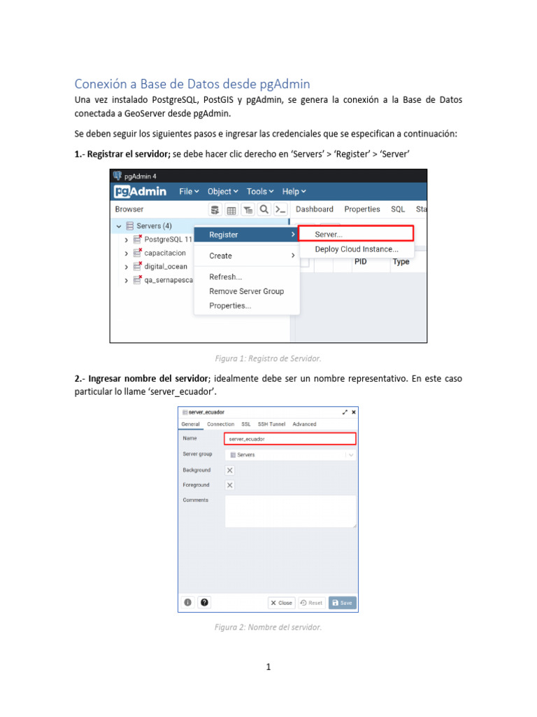 Manual Conexión BD | PDF