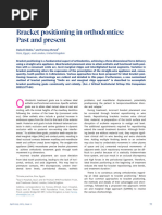 MBT Bracket Prescription | PDF | Orthodontics | Tooth