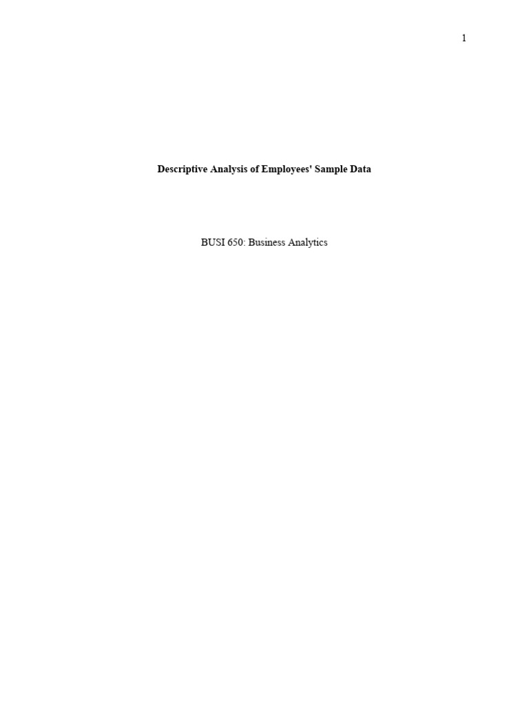 Draft Assignment 1 Report Download Free Pdf Variance Mean