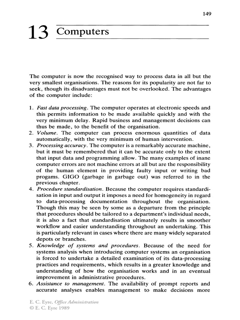 Computers | PDF | Data | Information Technology