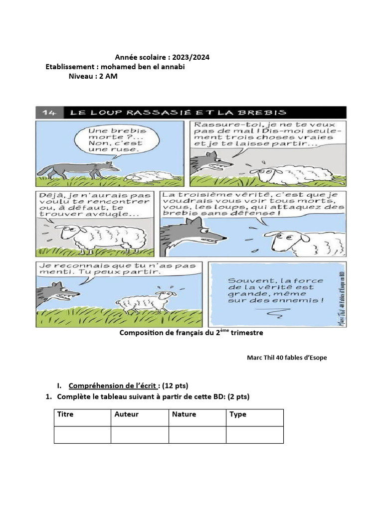 Compo 2 Am 2022.2023 Copie | PDF
