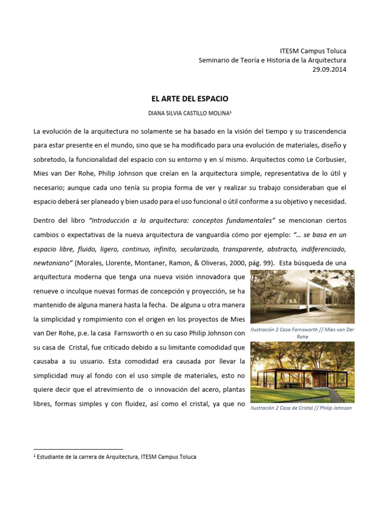 El Arte Del Espacio | PDF