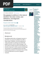 Gingival Stillmans Cleft - Revisited | PDF | Periodontology | Mouth