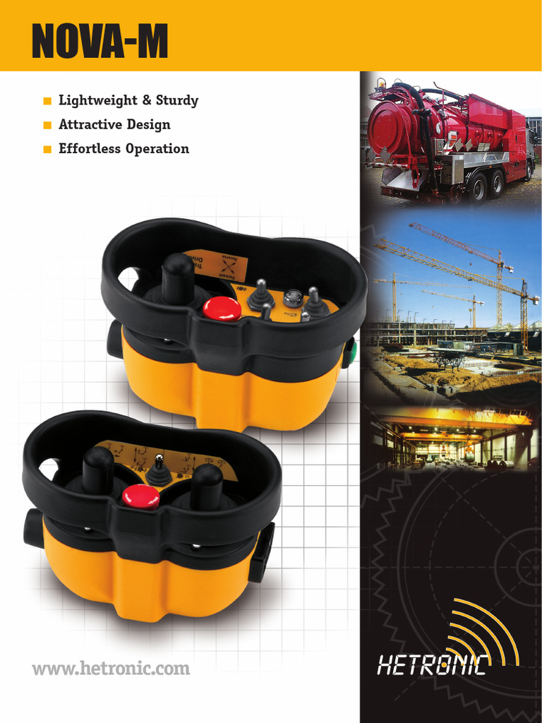 NOVA MHR | PDF | Crane (Machine) | Manufactured Goods