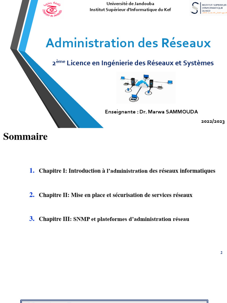 CH1+CH2 Administration Réseaux | PDF | Protocole de transfer de fichier ...