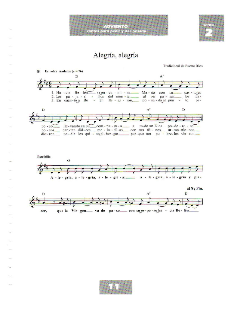 Alegria Alegria | PDF