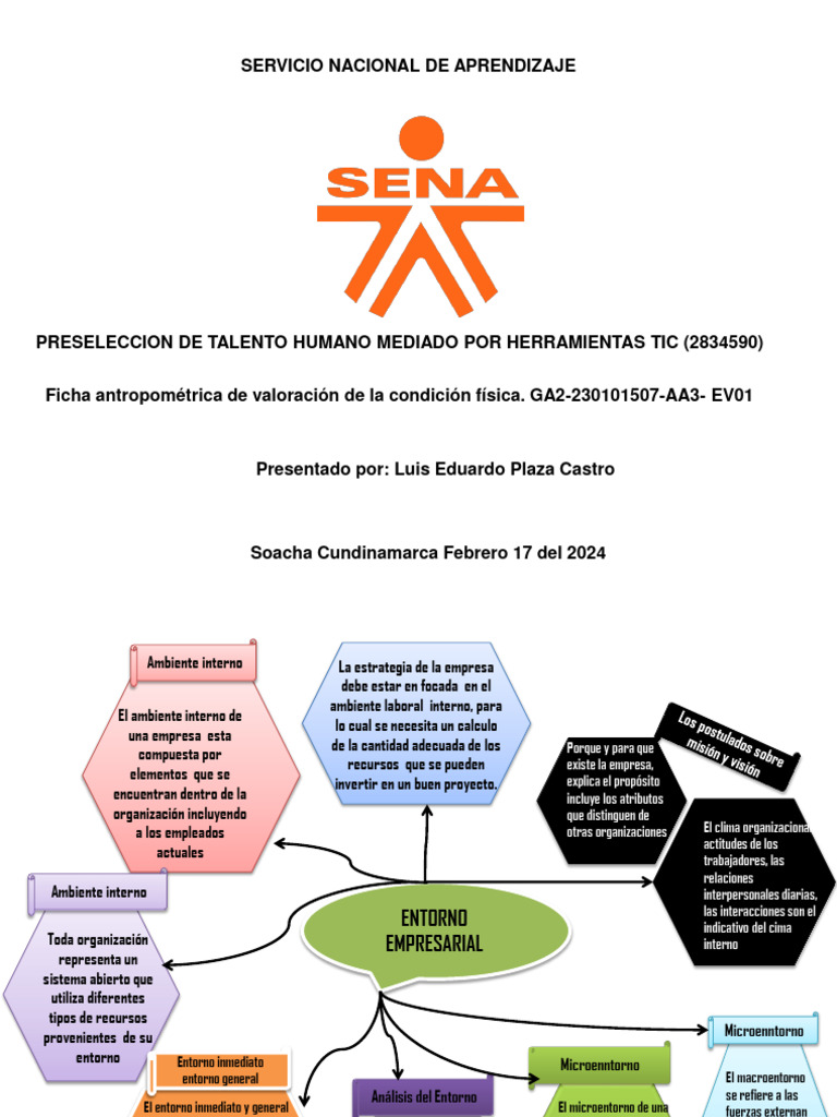 Mapa Conceptual Entorno Empresarial | PDF