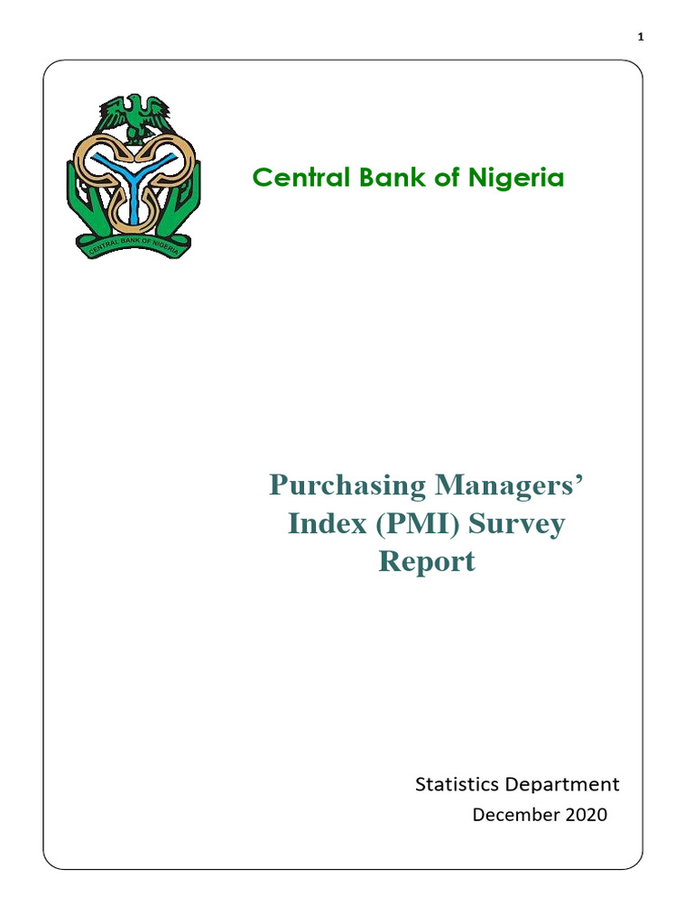 December 2020 PMI Report Overview | PDF