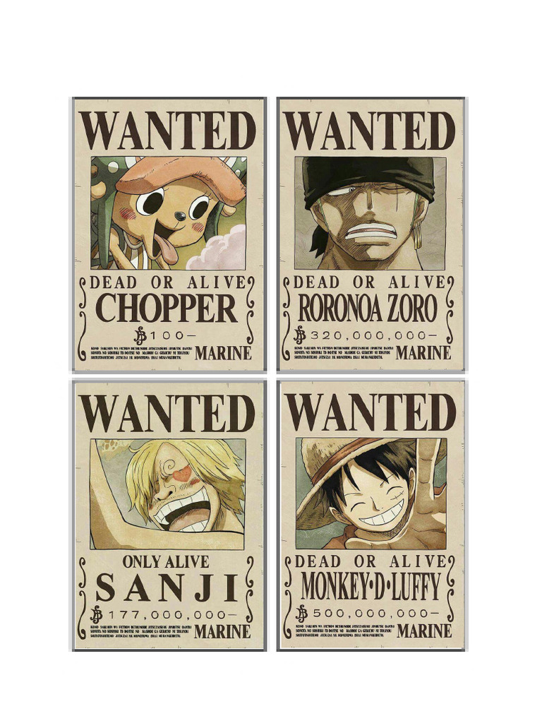 Posters de One Piece | PDF
