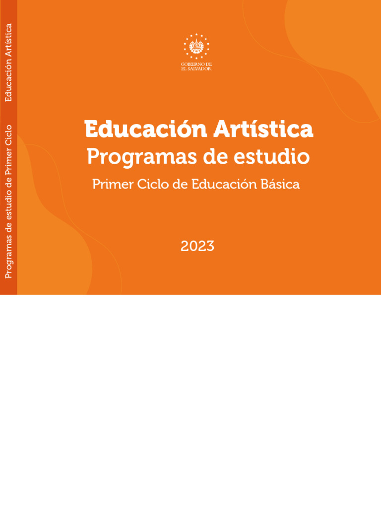 Programas de Educación Artística 2023 | PDF | Evaluación | Aprendizaje