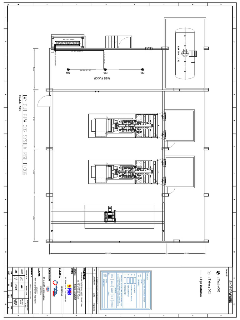 LAY OUT PIPA CO2 RISE FLOOR Rev.1 | PDF