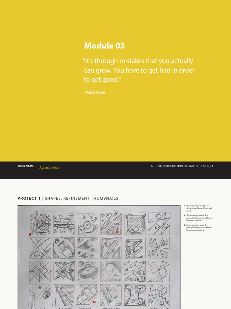 Art130 m03 | PDF | Design