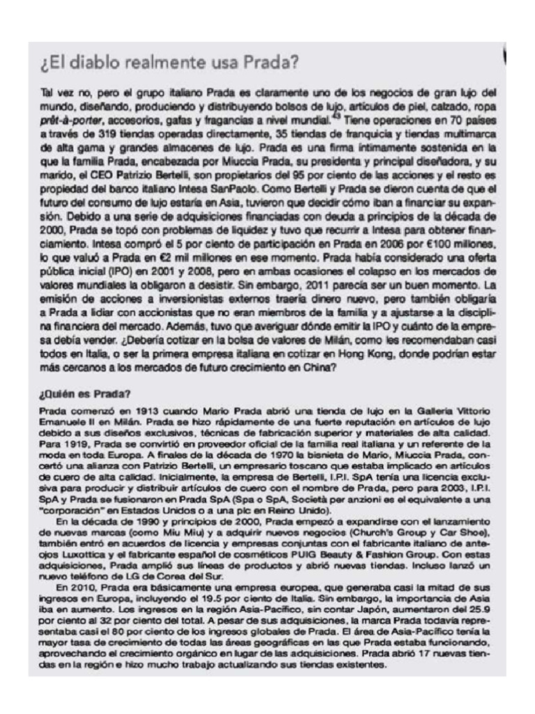 Caso Prada | PDF