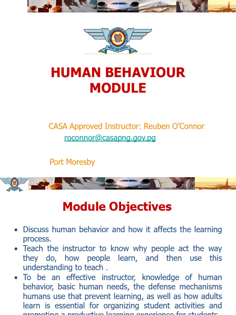 2 Human Behaviour Module | PDF | Self Esteem | Personality Type