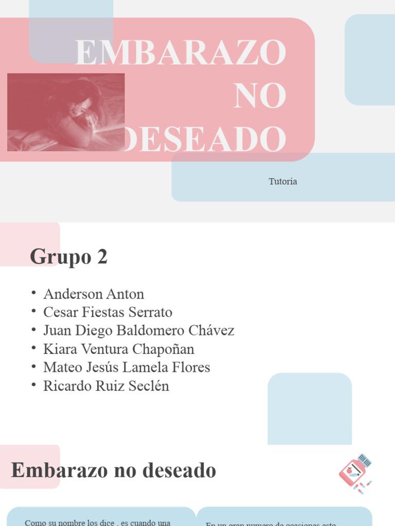 Embarazo No Deseado | PDF