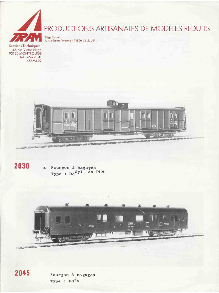 Catalogue Tram | PDF