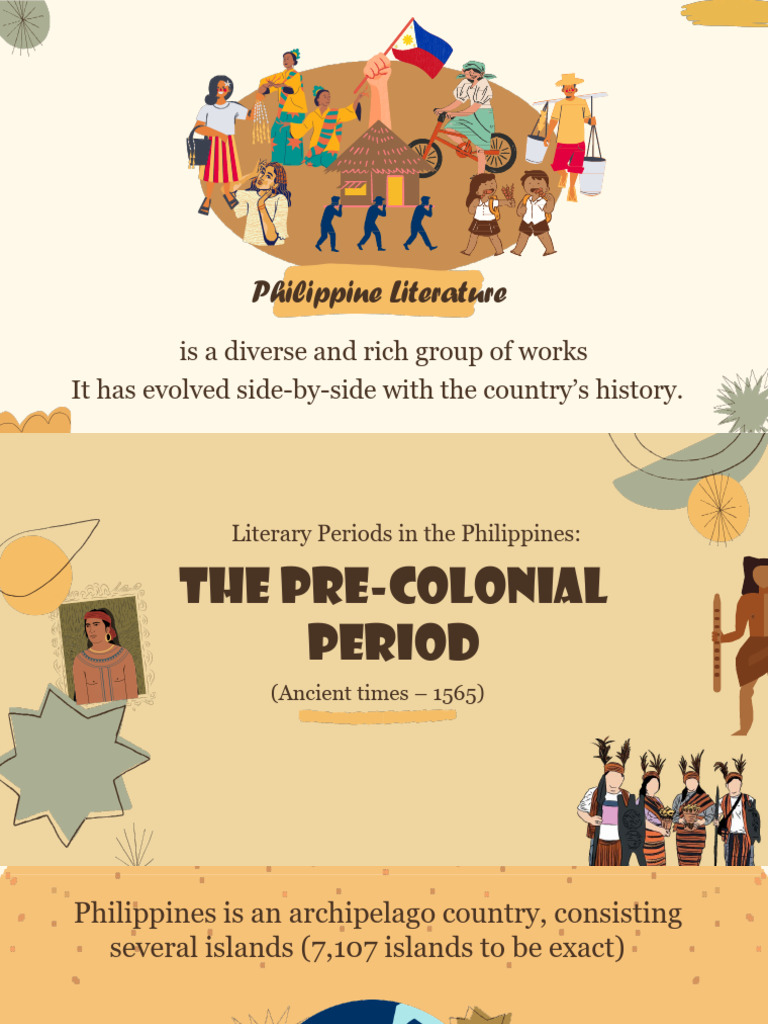2 Literary Period 1 Pre Colonial Period 1 | PDF | Philippines