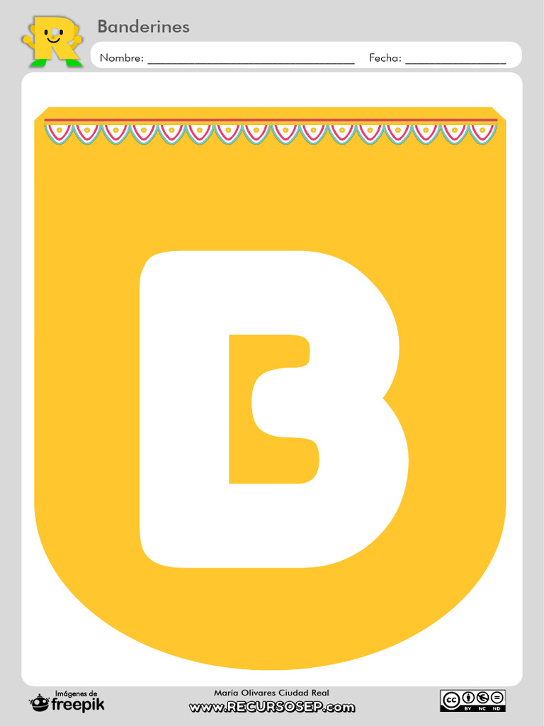 Banderines Bienvenidos | PDF