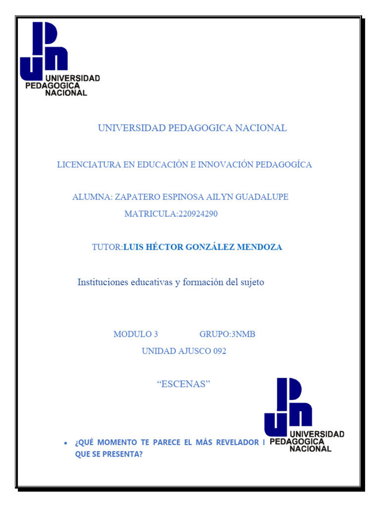 Los Coristas UPN LEIP | PDF