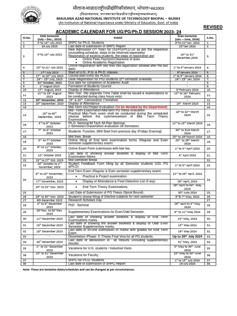 Revised Academic Calendar 2023-24 (Dated 08-12-2023) (3) - Removed ... Revised Academic Calendar 2023-24 (Dated 08-12-2023) (3) - Removed ...