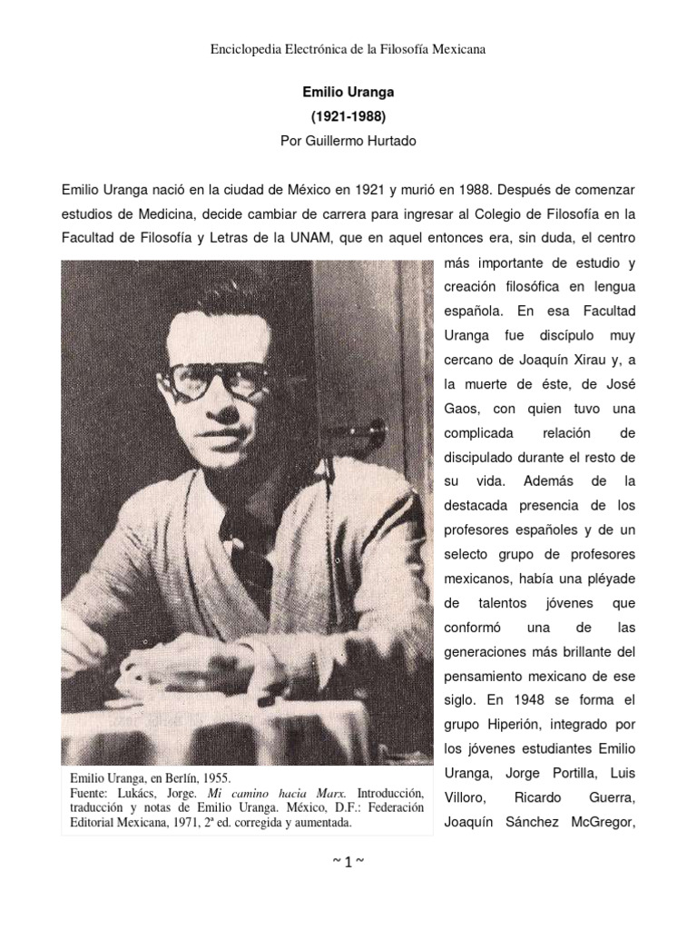 Uranga Emilio | PDF | México