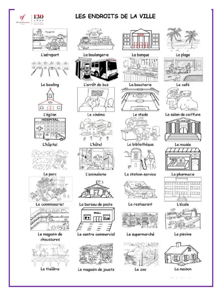 Les Endroits de La Ville | PDF