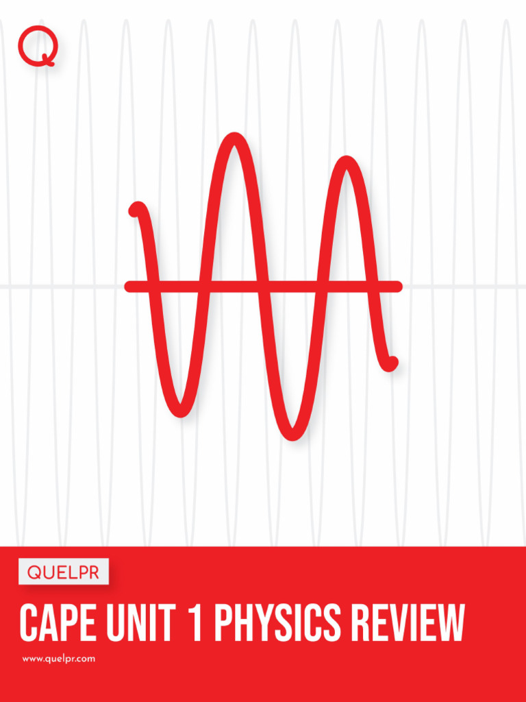 CAPE Physics Unit 1 - Mechanics | PDF | Acceleration | Momentum