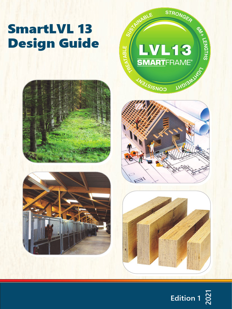 SmartLVL13 Design Guide E1 2021 | PDF | Lumber | Beam (Structure)