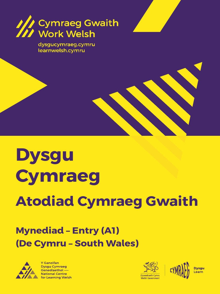 Atodiadau Cymraeg Gwaith de Cymru | PDF | Human Communication ...