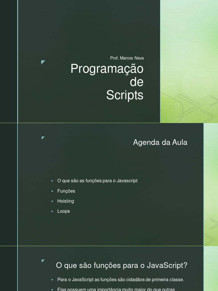 ILP-502A - Programação de Scripts - Aula 003 | Download grátis PDF ... ILP-502A - Programação de Scripts - Aula 003 | Download grátis PDF ...