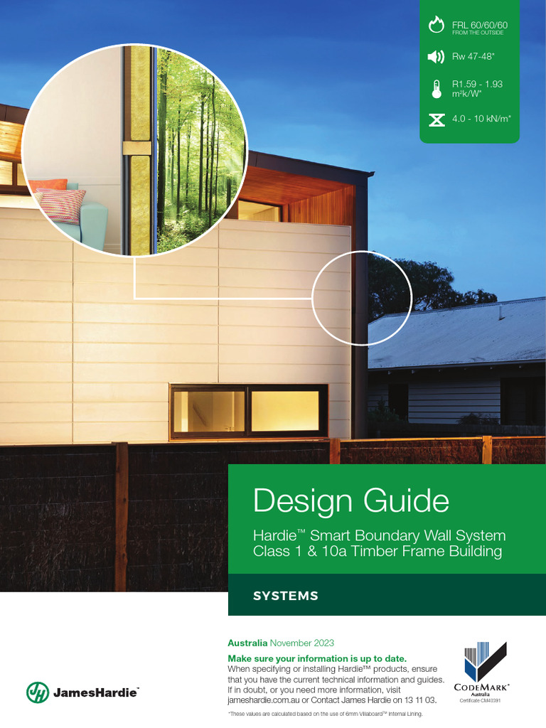 Hardie Smart Boundary Design Guide Nov23 | Download Free PDF | Framing ...
