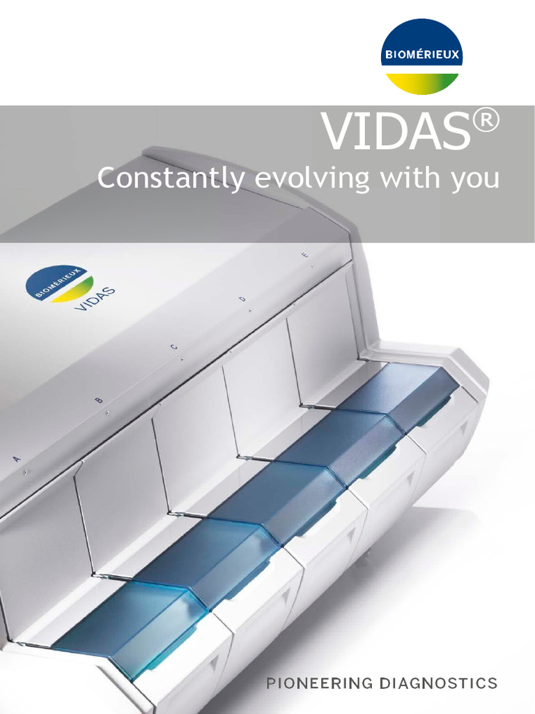 Brochure VIDAS 6P 9302292 006 GB A Web | PDF | Escherichia Coli | Assay