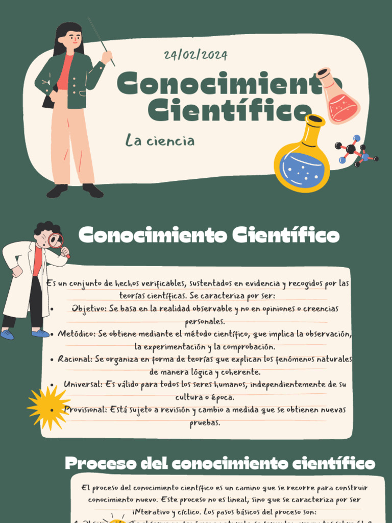 Conocimiento Científico | PDF | Conocimiento | Teoría